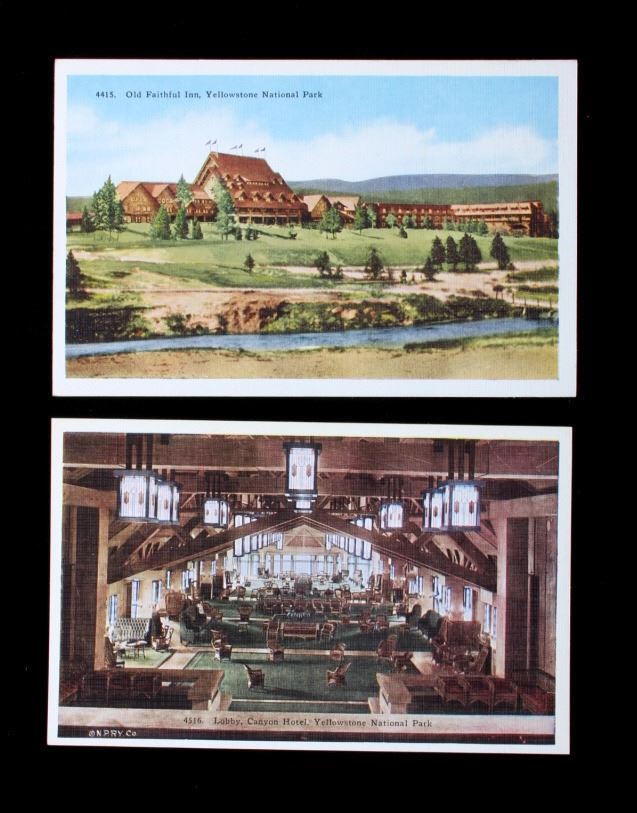Yellowstone National Park Postcard Collection