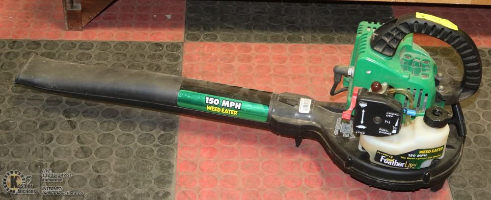 FEATHERLITE 150MPH GAS WEEDEATER LEAF BLOWER