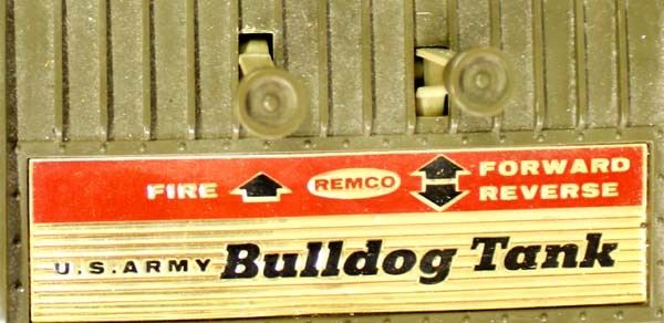 Vintage Remco U.S. Army Bulldog Tank Toy