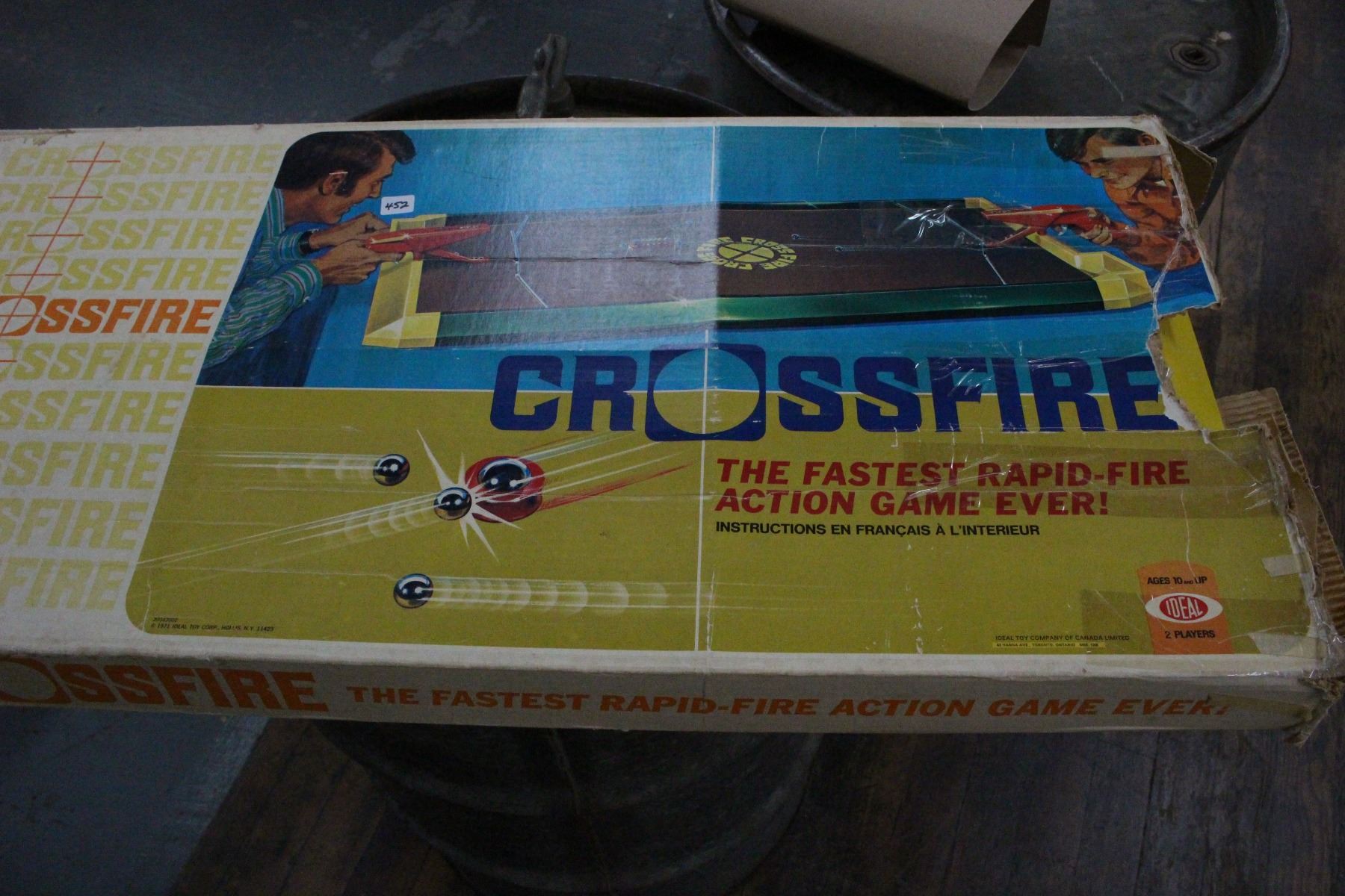 Fantastic Vintage Crossfire Game - Complete