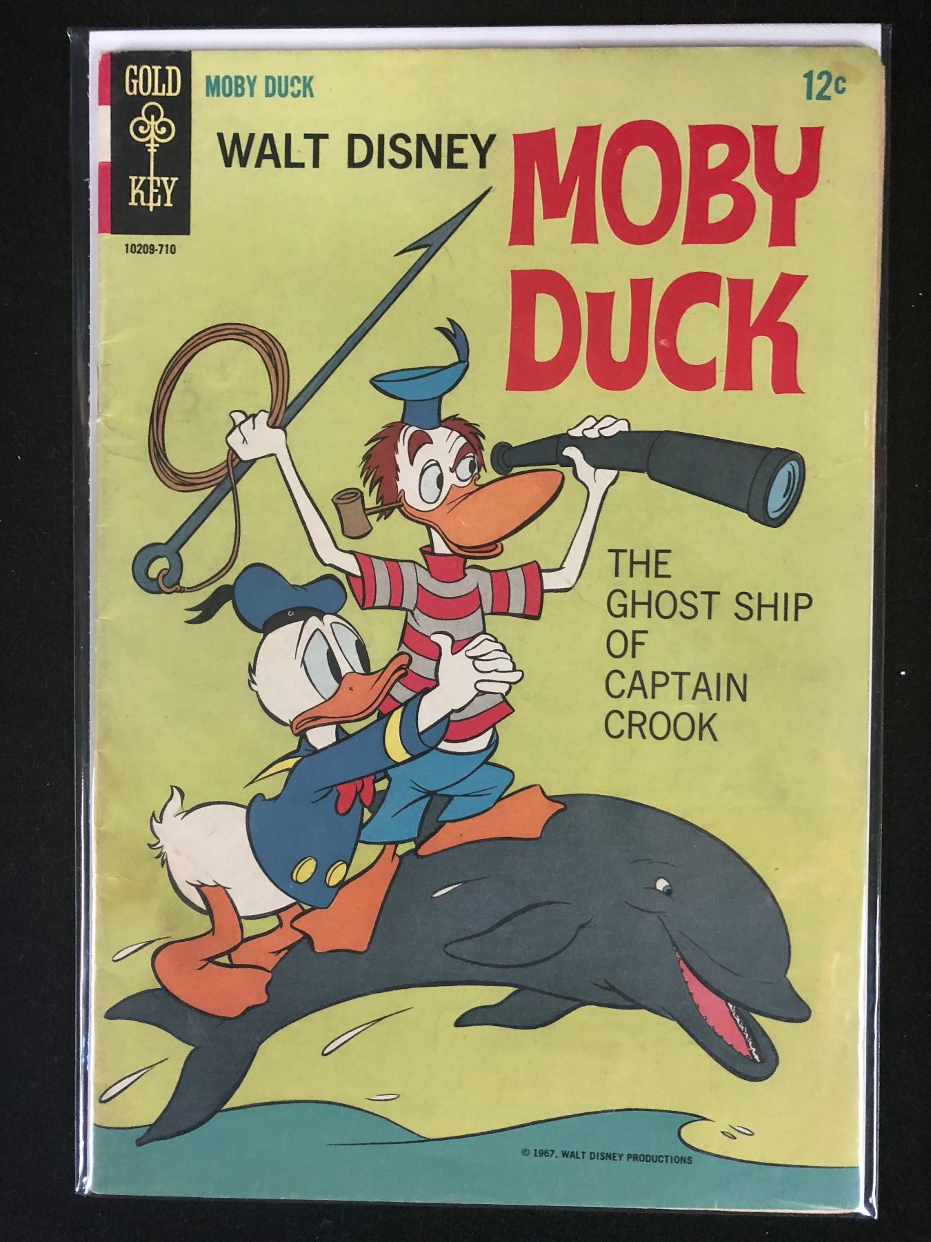 Walt Disney's Moby Duck Comic #1, Gold Key 1967