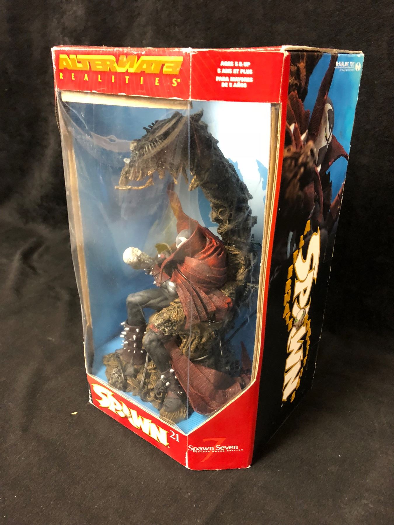 TODD MCFARLANE LIMITED EDITION SPAWN ACTION FIGURES LOT
