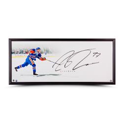 Connor McDavid Signed Oilers "The Show" 20x46 Custom Framed Photo (UDA)