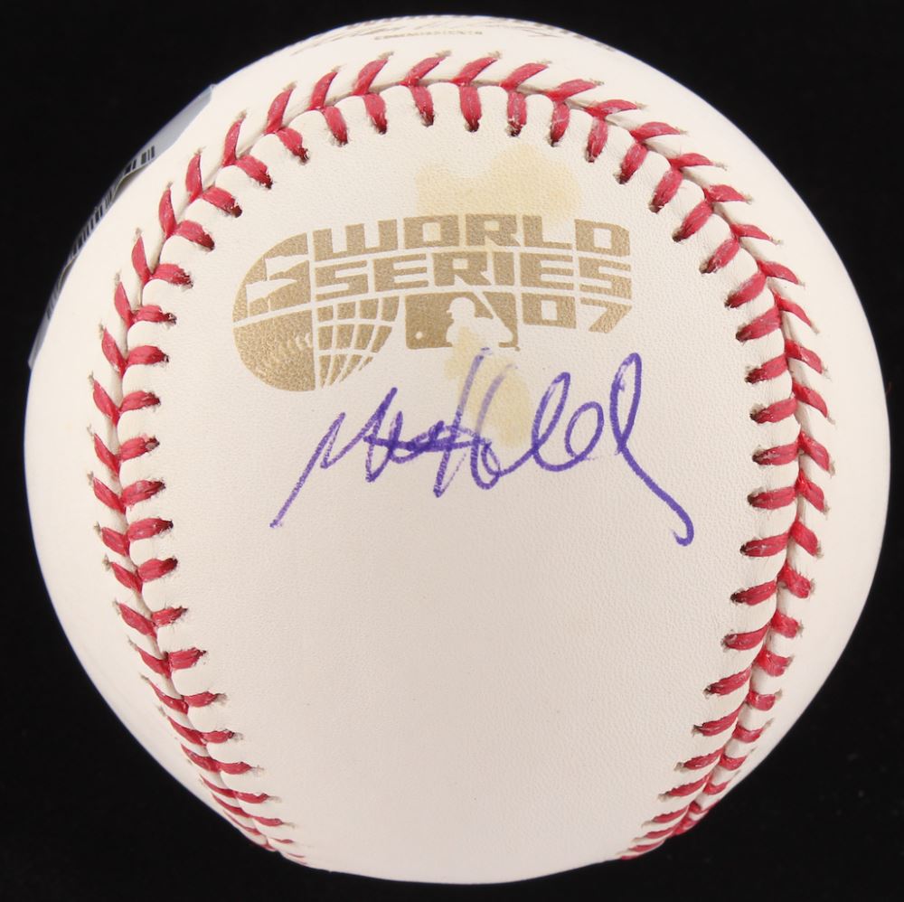 Matt Holliday Signed Official 2007 World Series Baseball (MLB ...