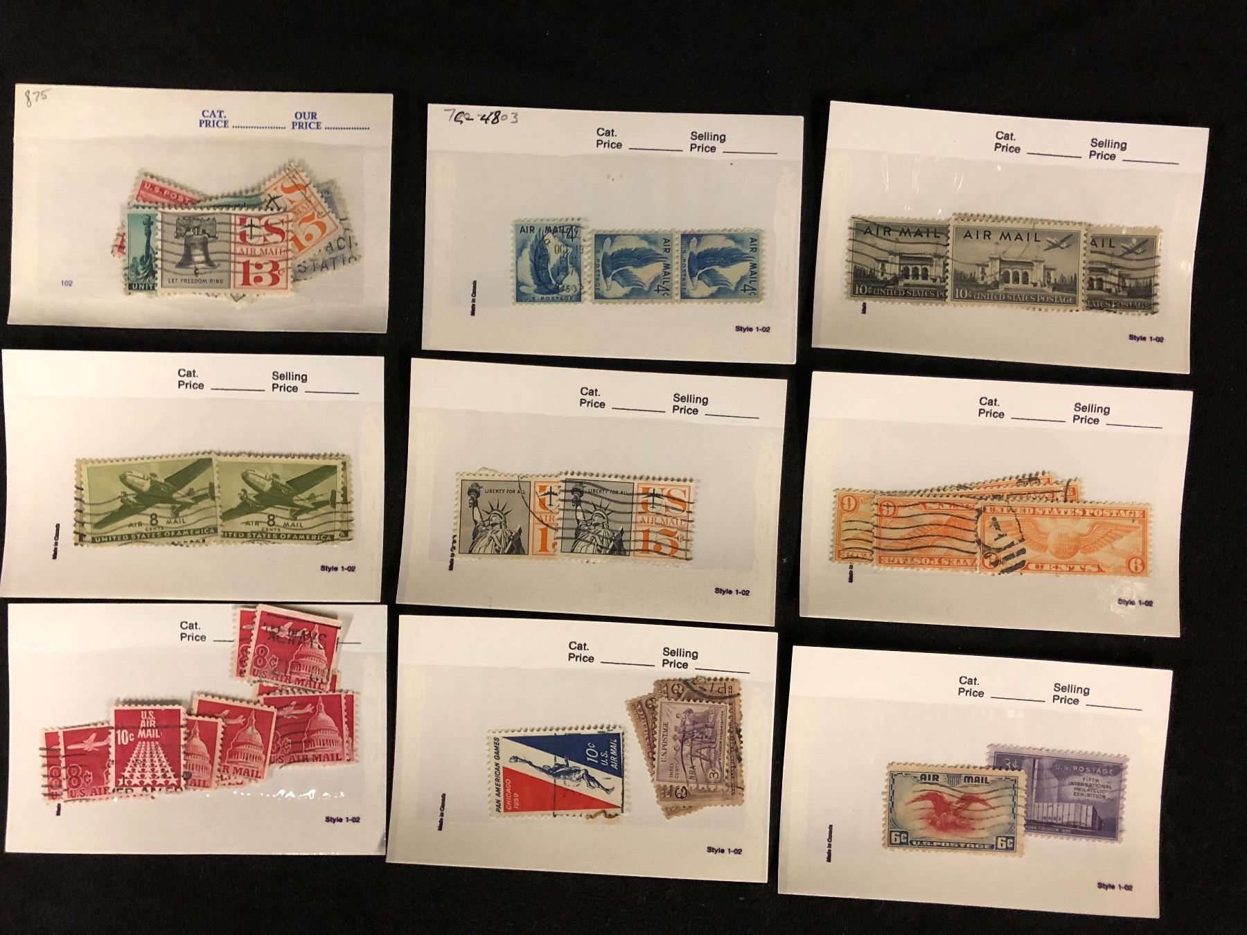 UNITED STATES POSTAGE STAMP LOT (VARIOUS YEARS)