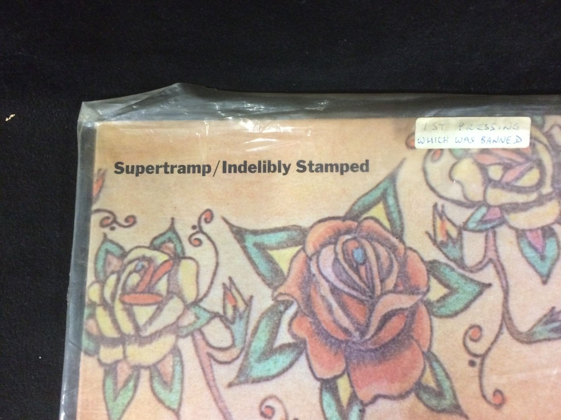 SUPERTRAMP (INDELIBLY STAMPED) VINYL RECORD