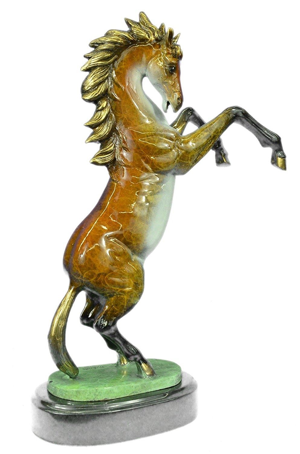 Stallion Horse Bronze Sculpture
