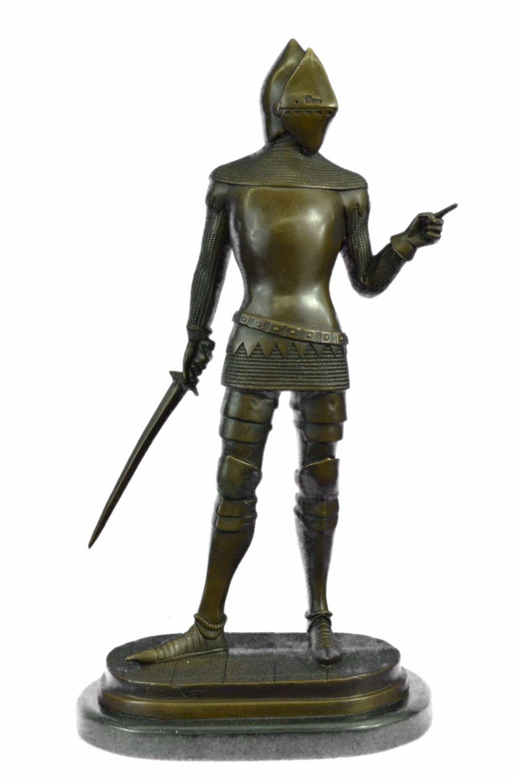 Knight Warrior Bronze Statue