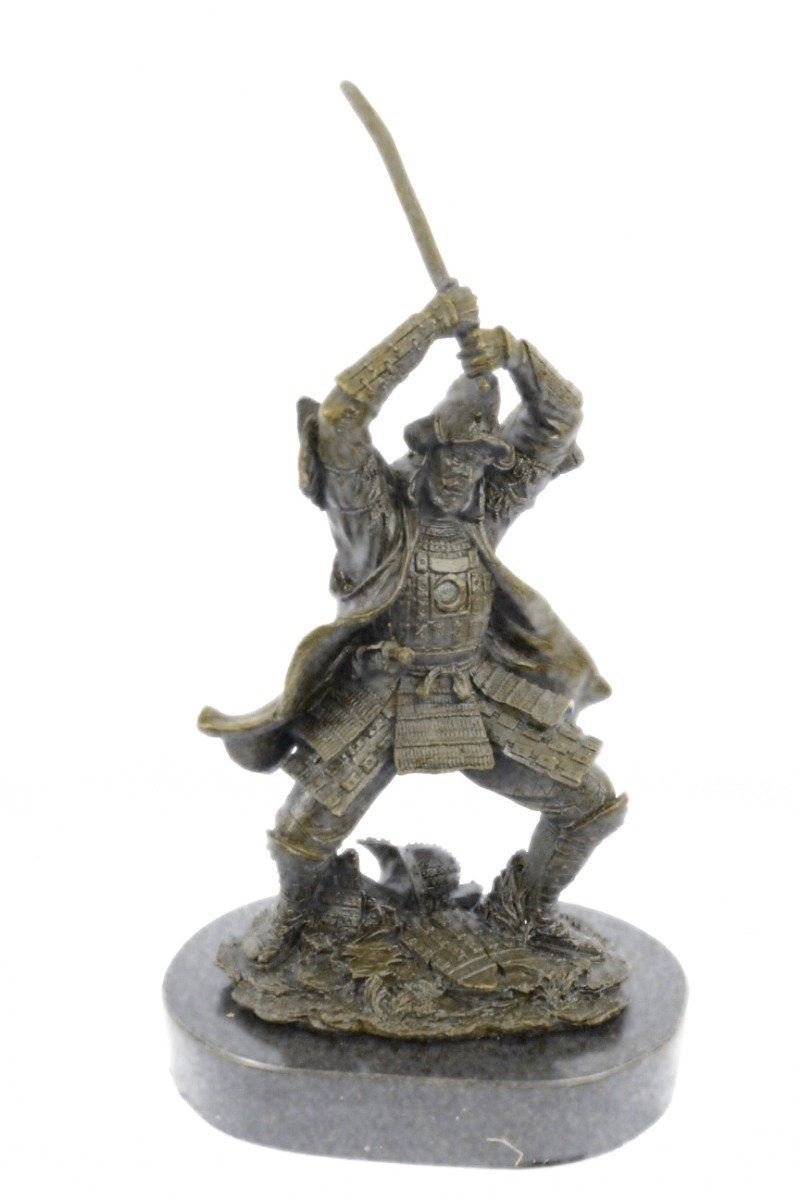 Samurai Warrior Bronze Statue