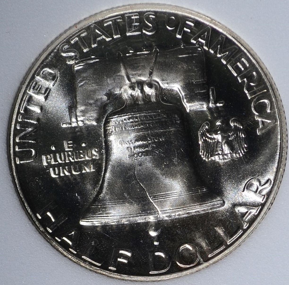 1951 FRANKLIN HALF DOLLAR, WHSG SUPERB GEM+ PROOF