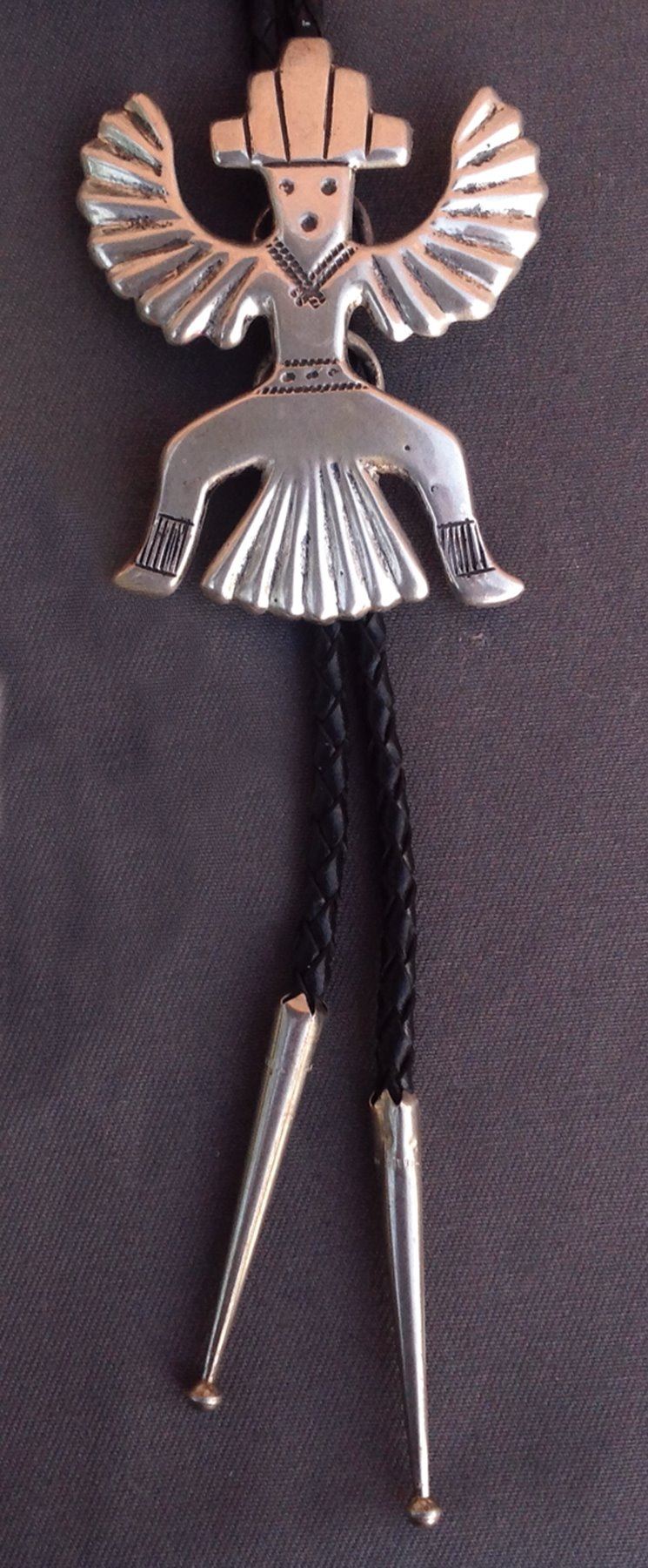 Navajo Bolo Tie - Ira Custer