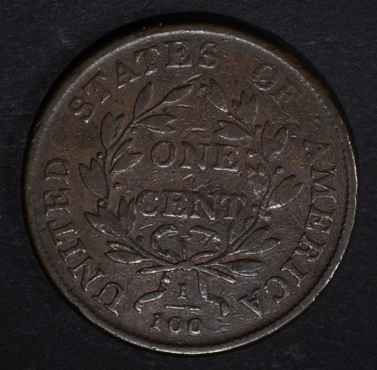 1803 LARGE CENT, CHOICE FINE/VF