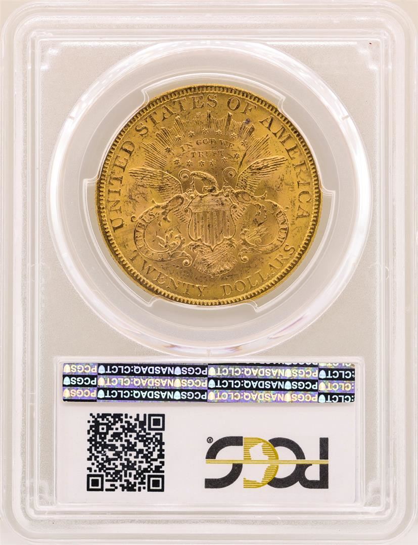 1894 $20 Liberty Head Double Eagle Gold Coin PCGS MS62