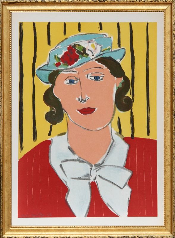 Henri Matisse, Portrait from Verve Vol. II Magazine No. 5/6, Lithograph