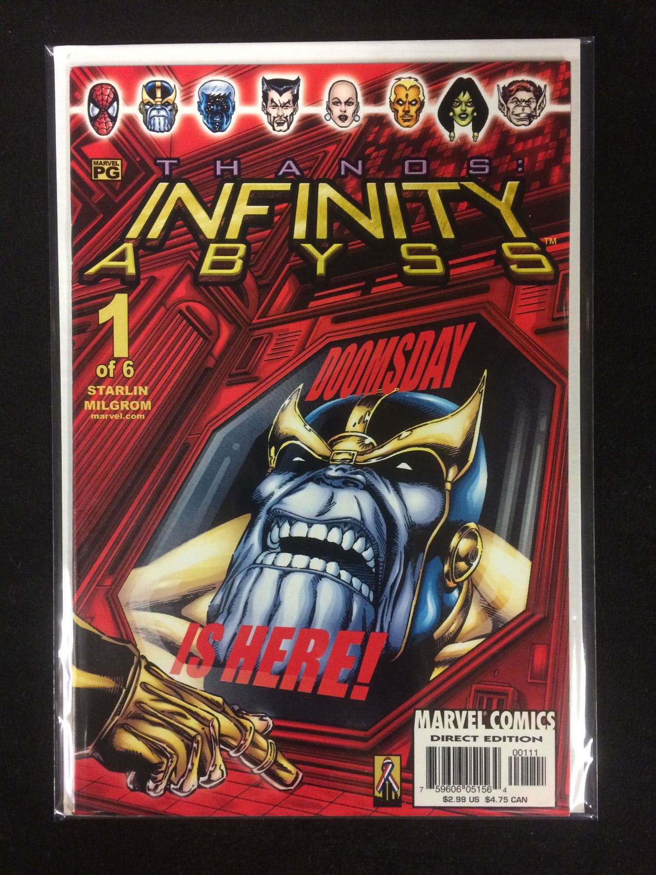 THANOS: INFINITY ABYSS * 1 OF 6* (MARVEL COMICS)