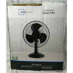 Mainstays Oscillating Table Fan