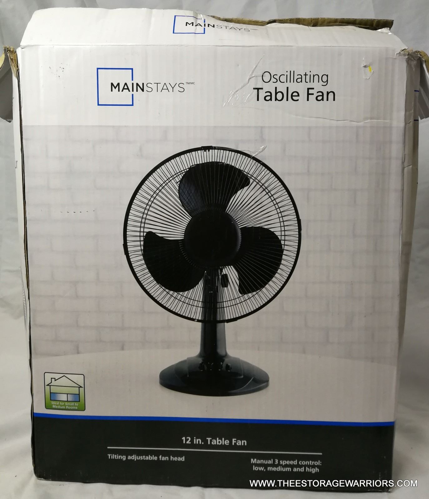 Mainstays Oscillating Table Fan