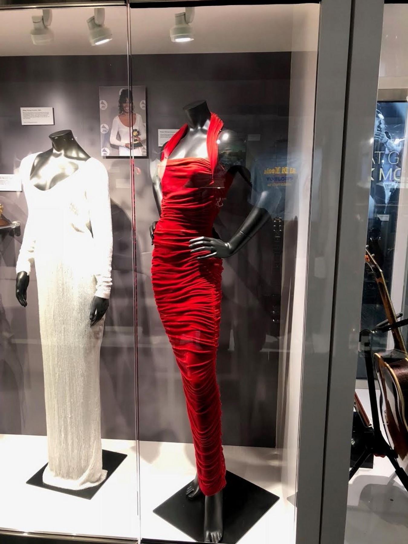 Whitney Houston's Stage Worn Gown (Grammy Museum)
