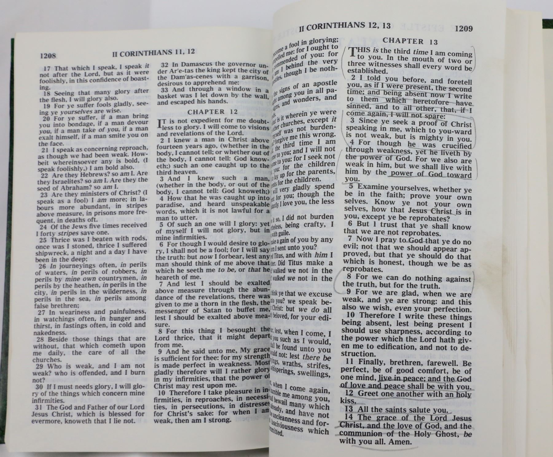 Elvis Presley's Bible From Hillcrest Dr. Home