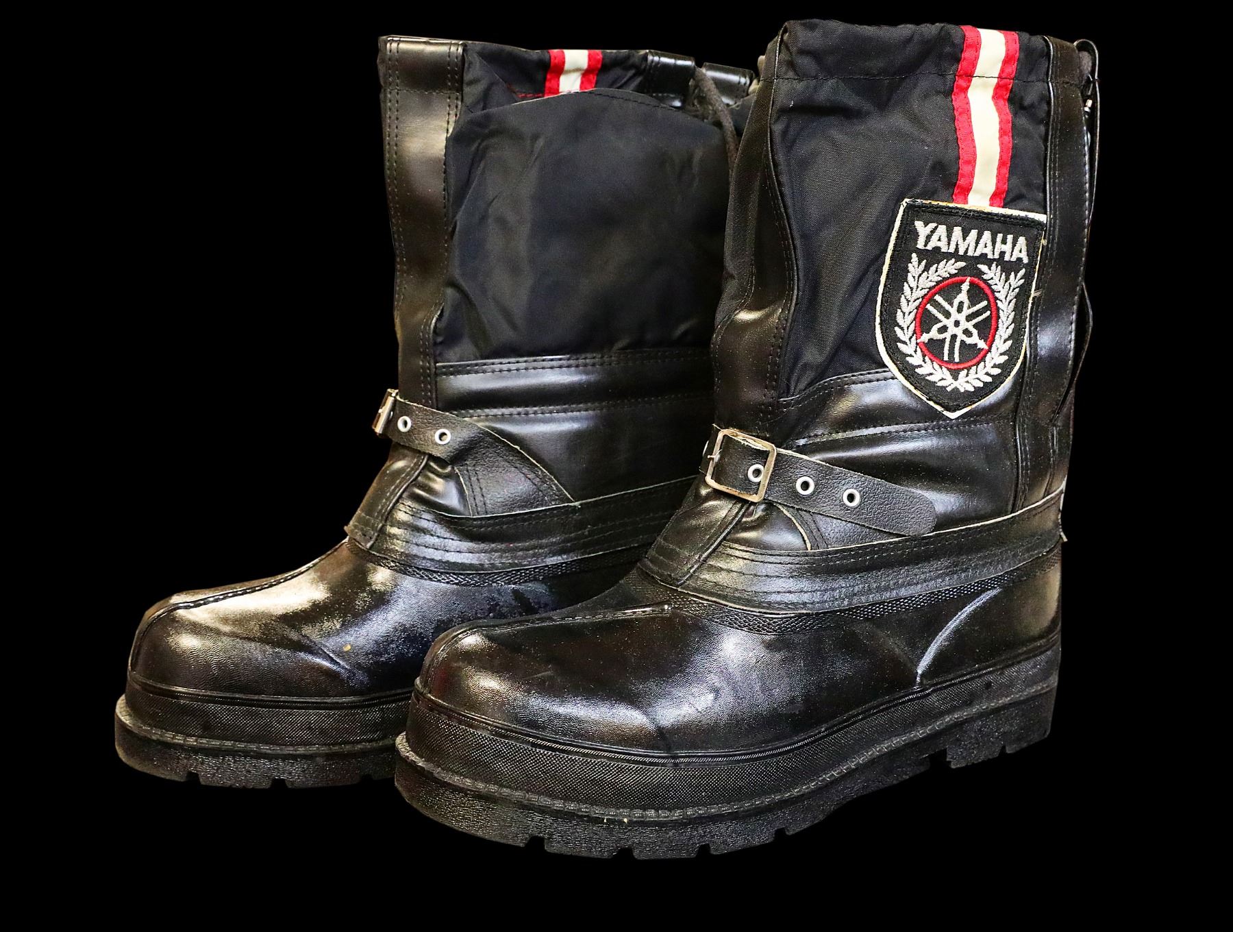 Elvis Presley's Yamaha Snowmobile Boots W/Box