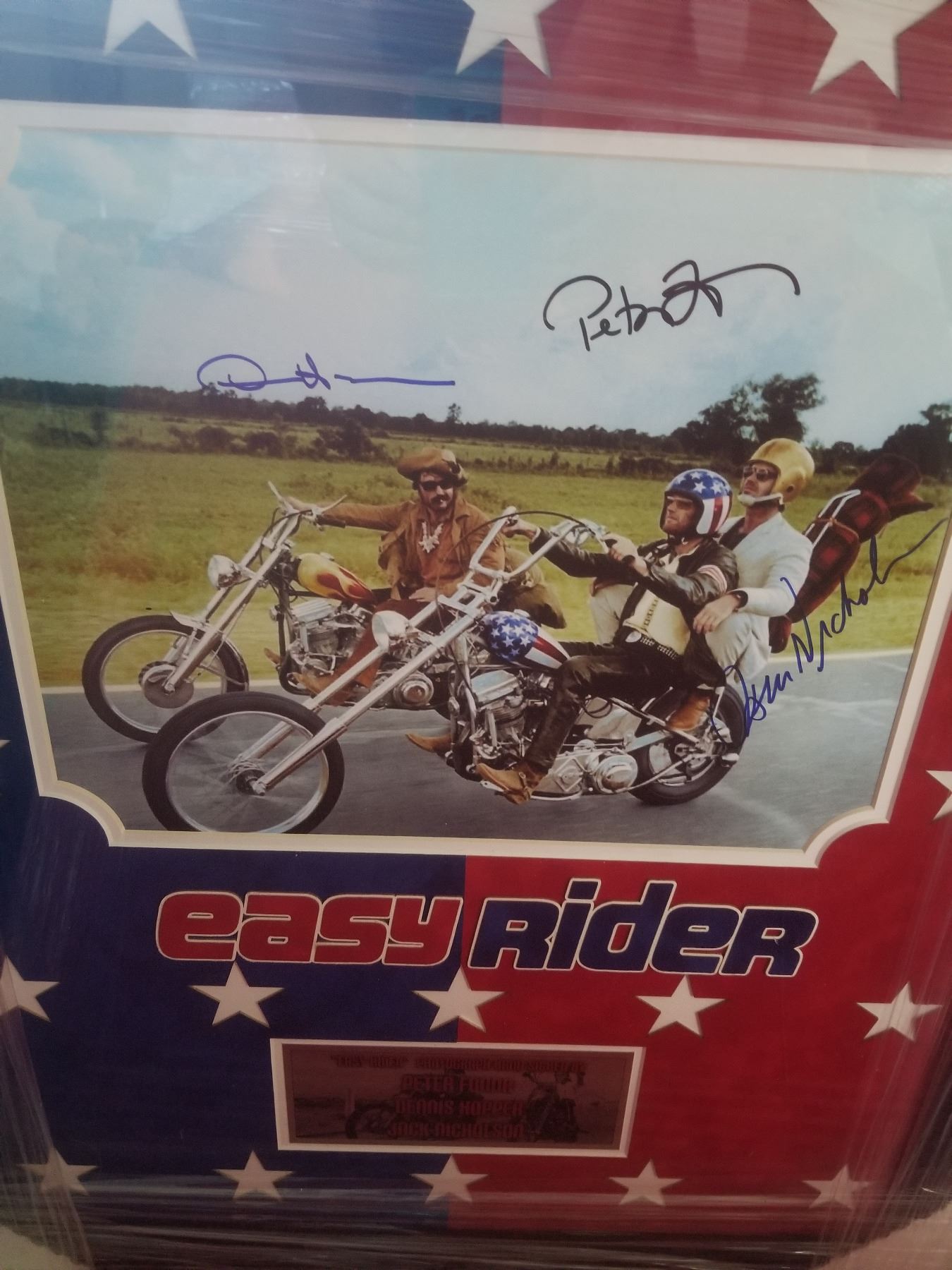 Easy Rider Cast Signed NO RESERVE!