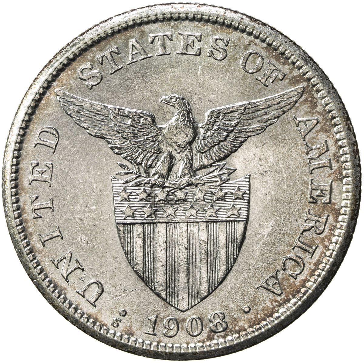 PHILIPPINES AR Peso 1908 S UNC PHILIPPINES AR Peso 1908 S UNC