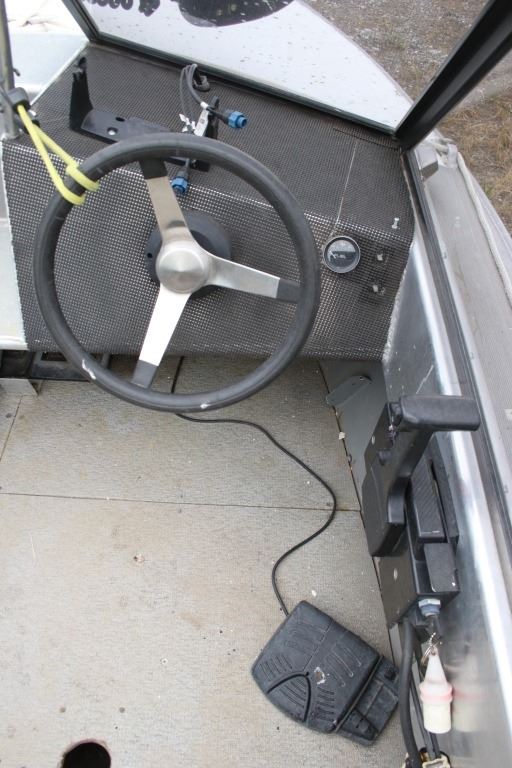 1990 Aluminum Almar Outboard Jet Boat