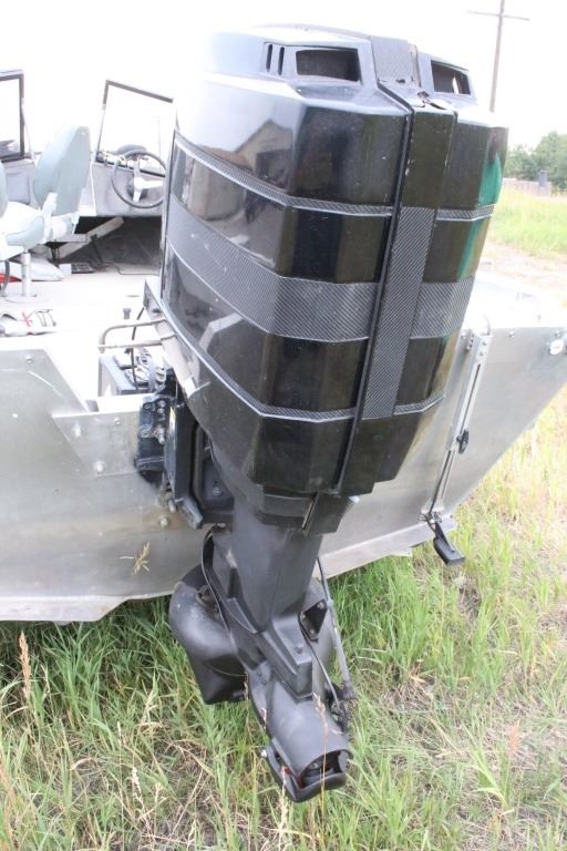 1990 Aluminum Almar Outboard Jet Boat