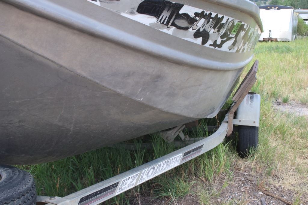 1990 Aluminum Almar Outboard Jet Boat