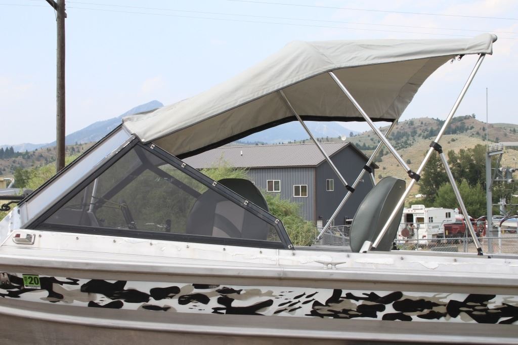 1990 Aluminum Almar Outboard Jet Boat