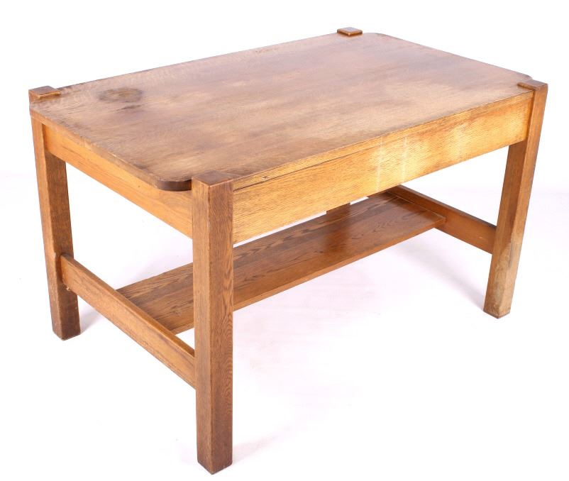 Wolverine MFG. Co. Oak Library Table c. 1887-
