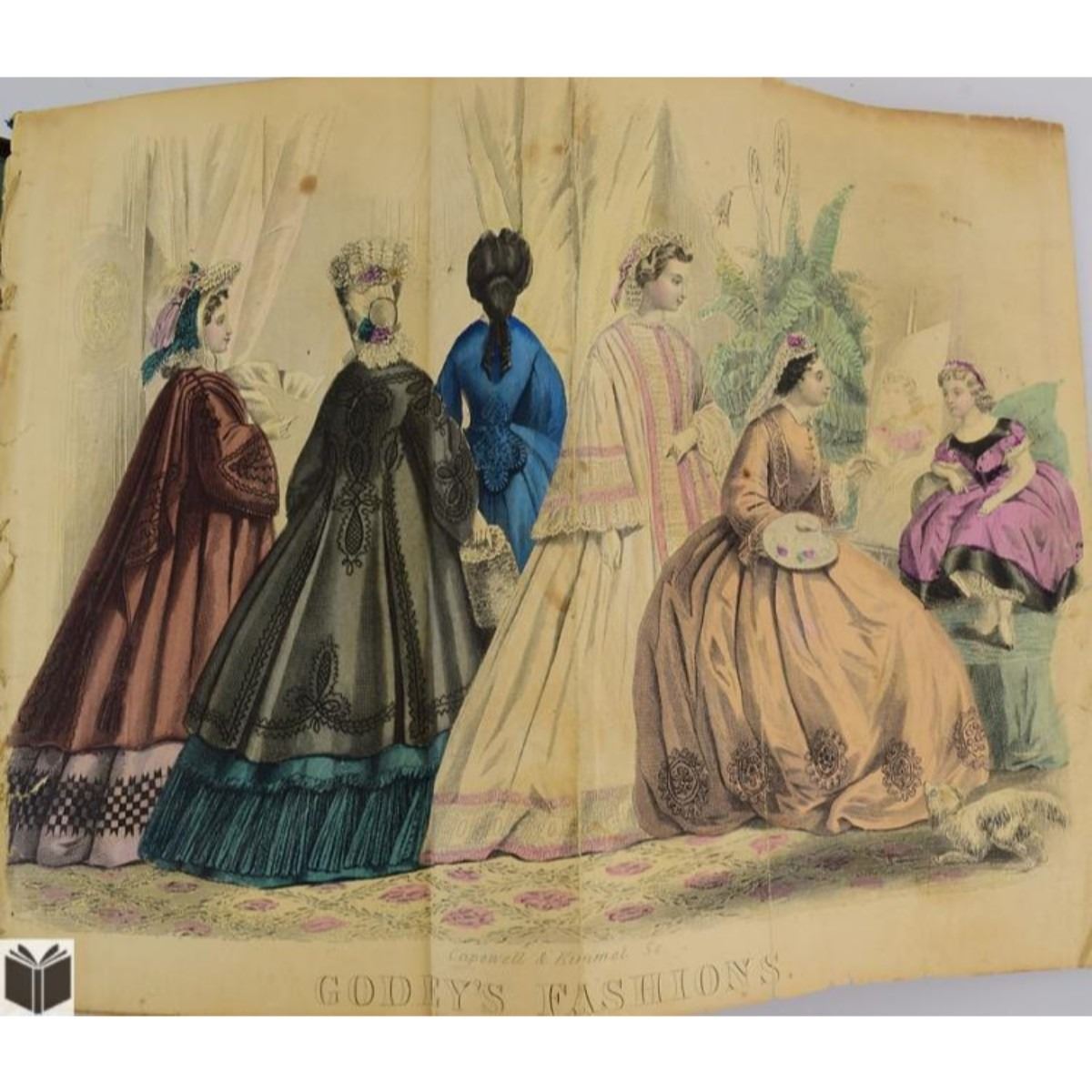 Louis A Godey Godey's Lady's Book And Magazine 1864 Antique Civil War ...