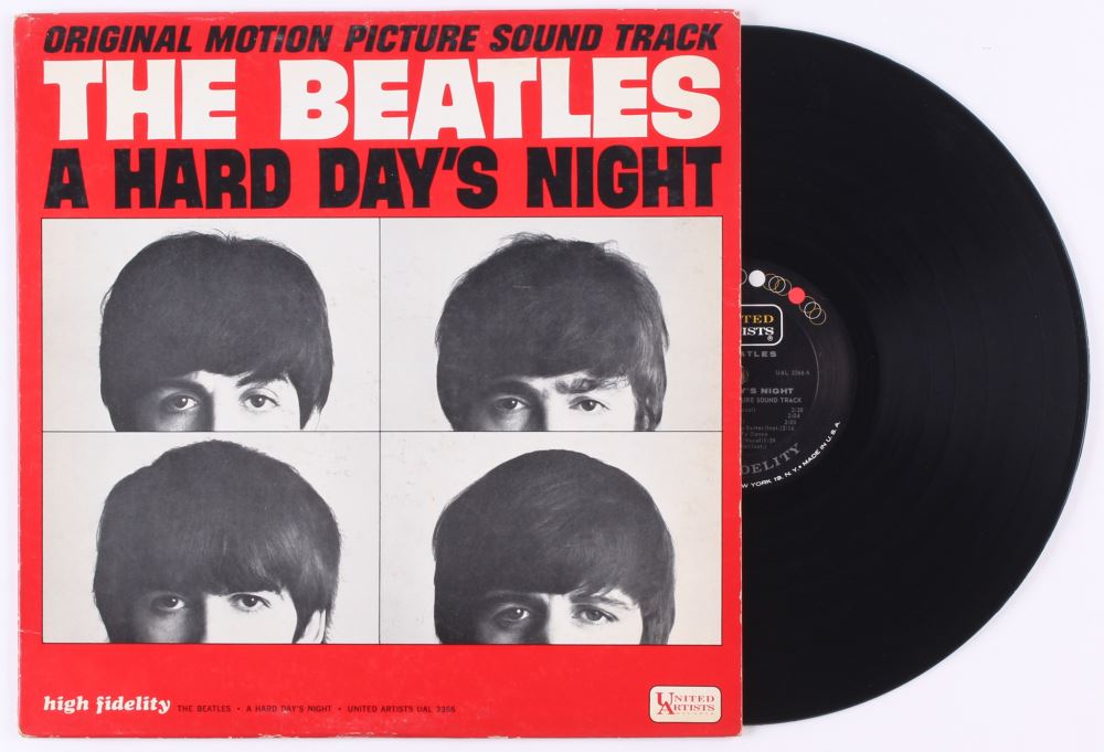 The Beatles "A Hard Day's Night" Vinyl Record Album