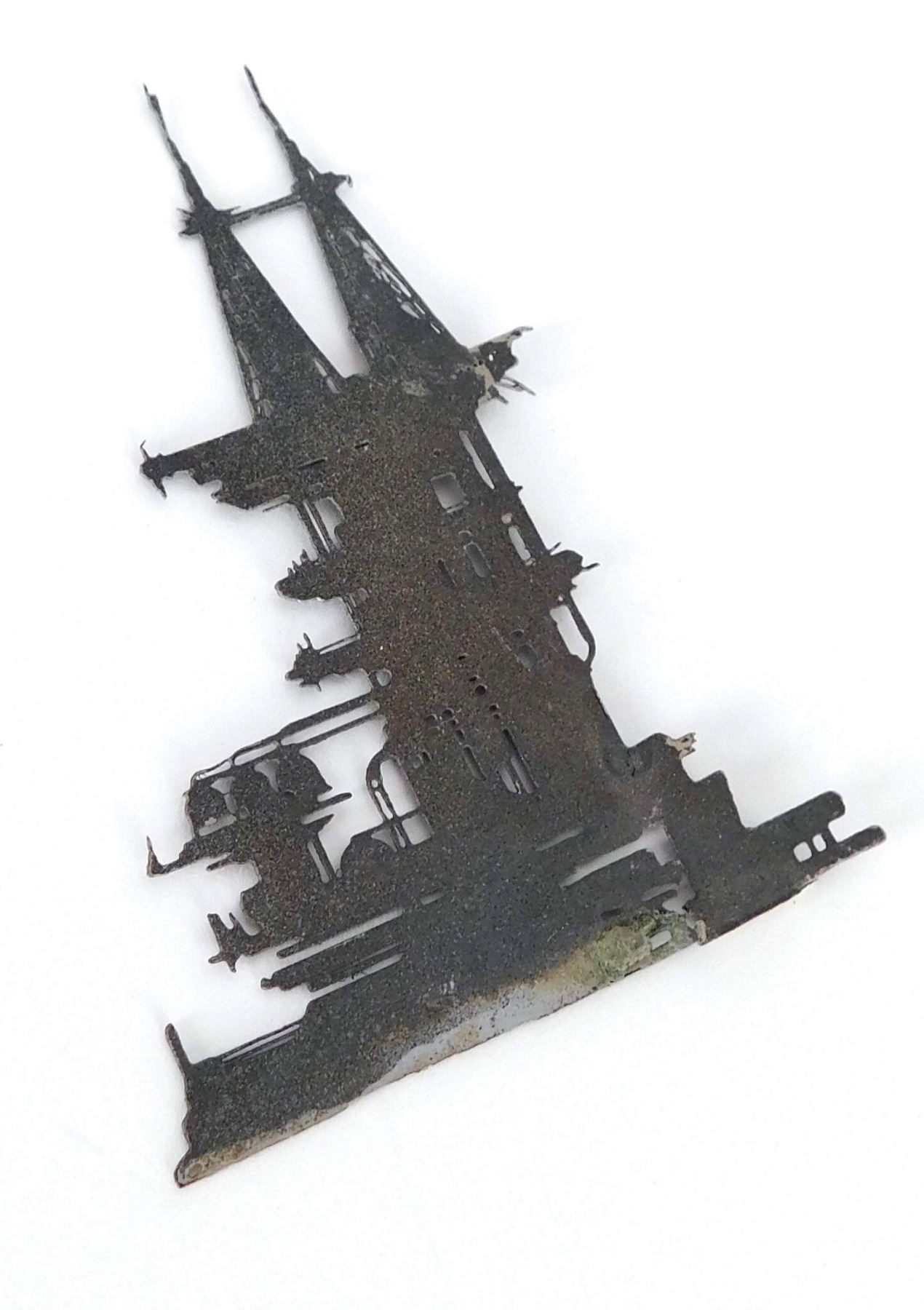 Blade Runner (1982) - Hades Etched Brass Refinery Landscape Miniature