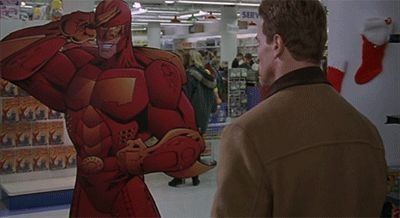 Jingle All the Way (1996) - Turbo Man Dementor Action Figure Card Back