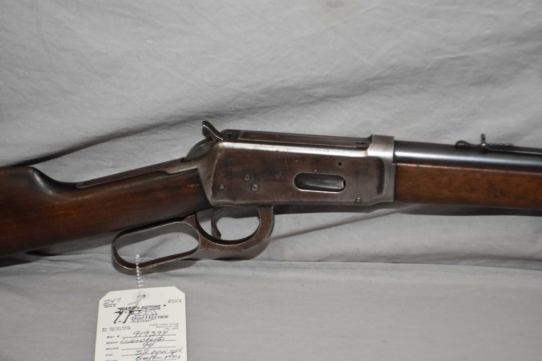Winchester Model 94 32 Win Special Cal Lever Action Rifle W 26 Round Winchester Model 94 32 Win Special Cal Lever Action Rifle W 26 Round