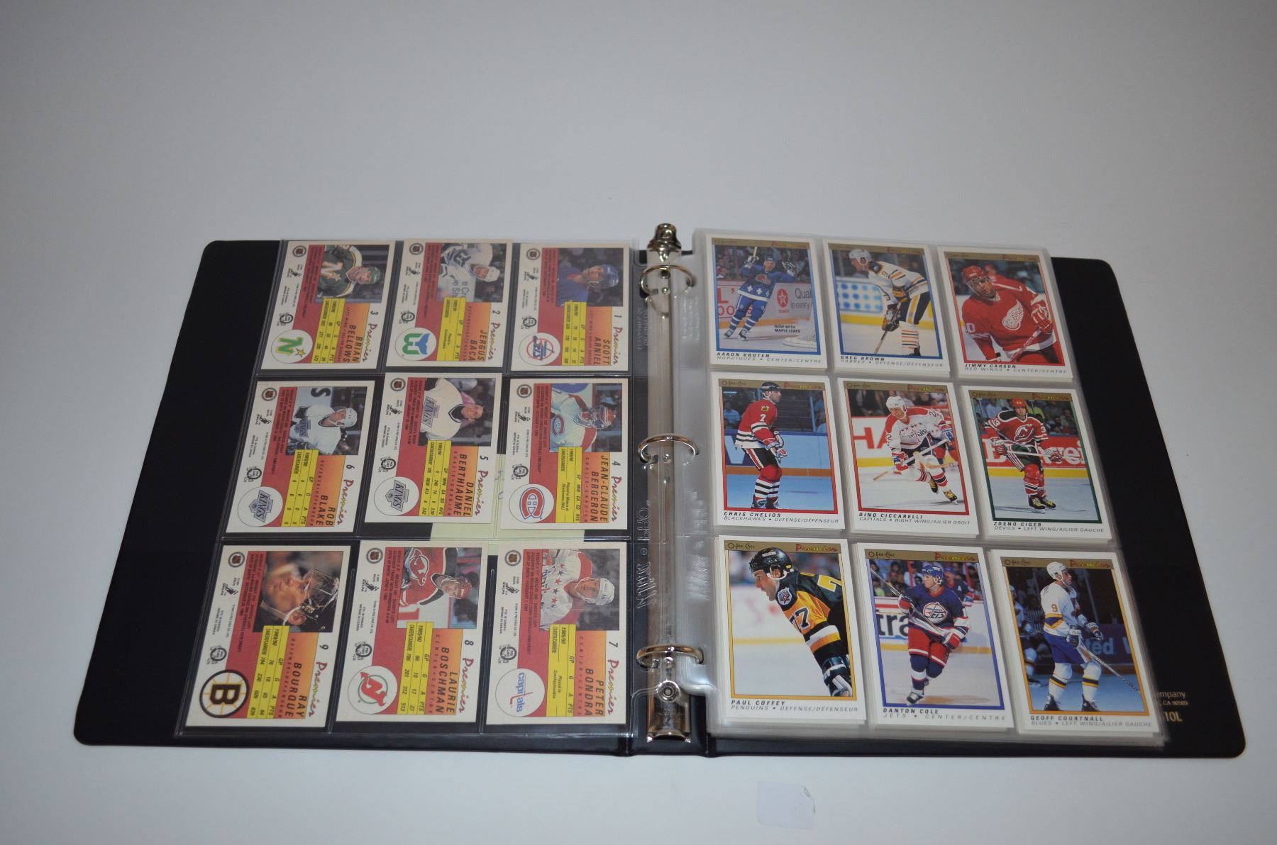 Binder - 1990-91 OPC Premier