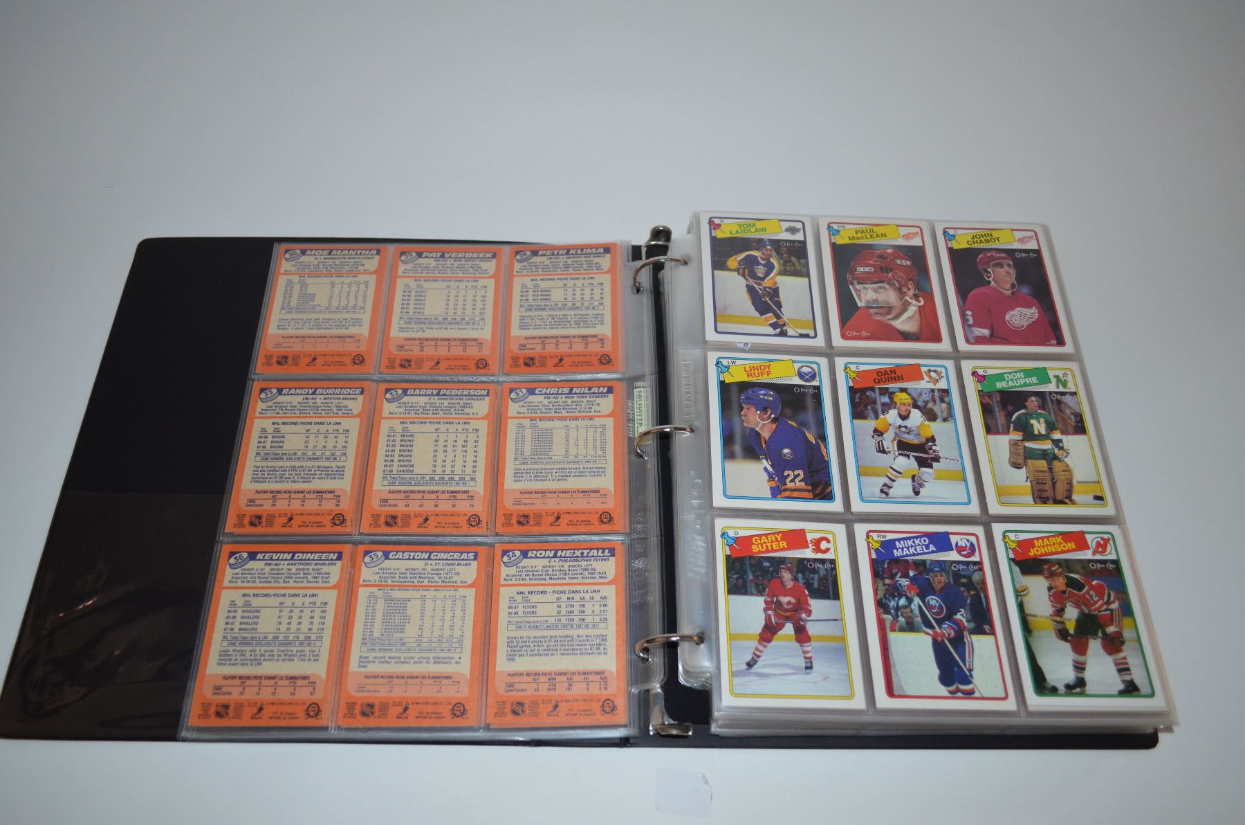 Binder - 1988-89 O-Pee-Chee