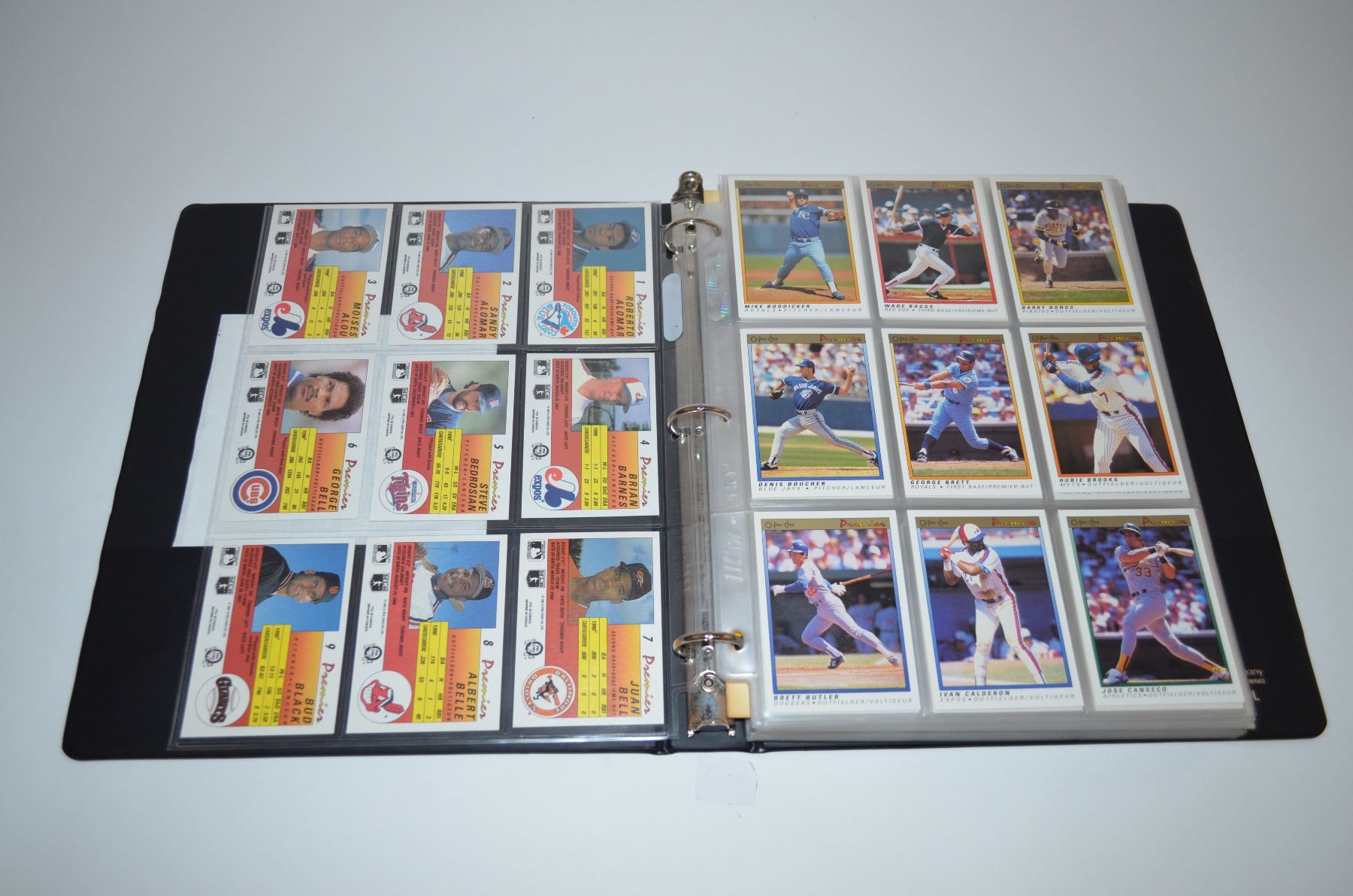 Binder - 1991 O-Pee-Chee Premier