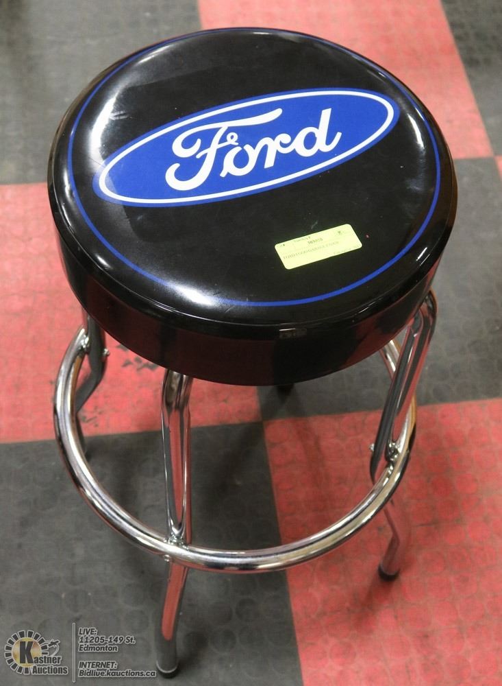 FORD LOGO GARAGE STOOL