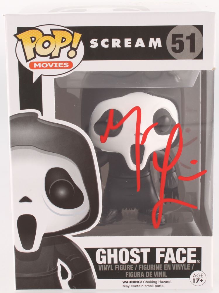 Matthew Lillard Signed "Ghost Face" #51 Scream Funko Pop Vinyl Figure ...