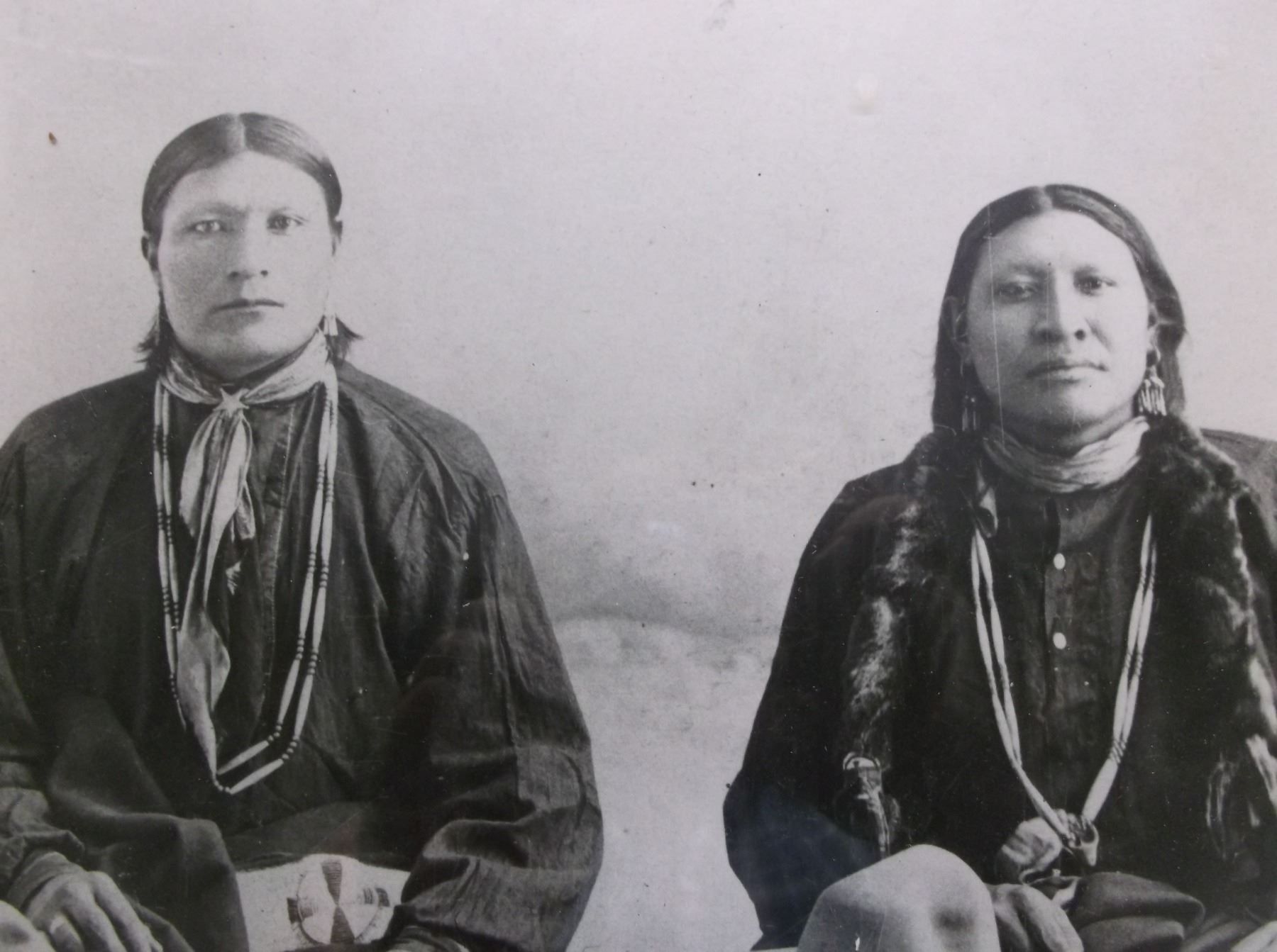 Photo of Yellow Calf and Unknow Indian- Yellow Calf Was the Last Chief ...