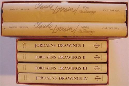 Books: Claude Lorrain, Jordaens (two), CLAUDE LORRAIN: THE DRAWINGS ...