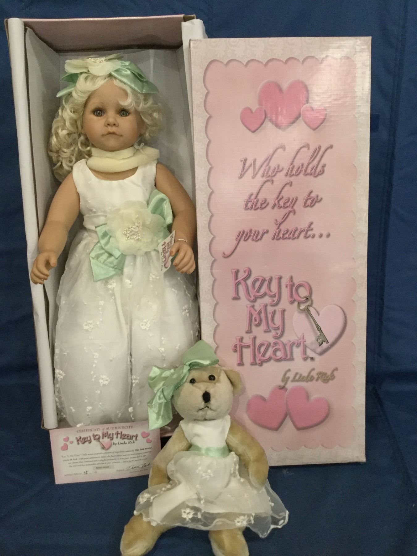 Diane Bucki "Fiona Moon" 32" Vinyl Doll Linda Rick Ltd Ed. 35/100 ...