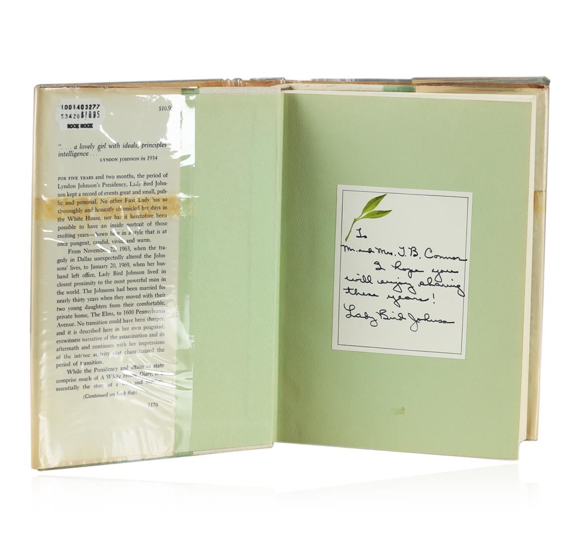 Signed Copy of A White House Diary by Lady Bird Johnson