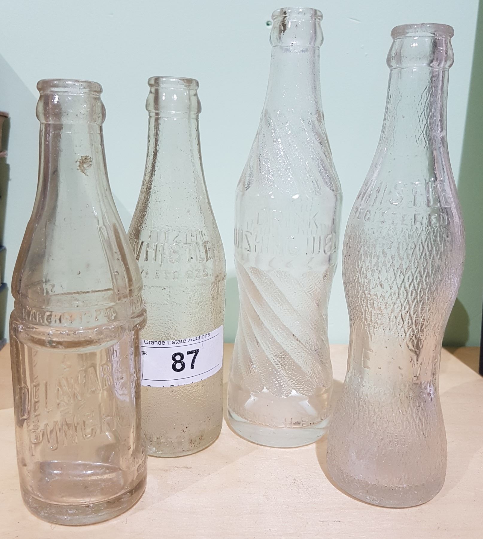 4 ANTIQUE SODA POP BOTTLES 4-antique-soda-pop-bottles