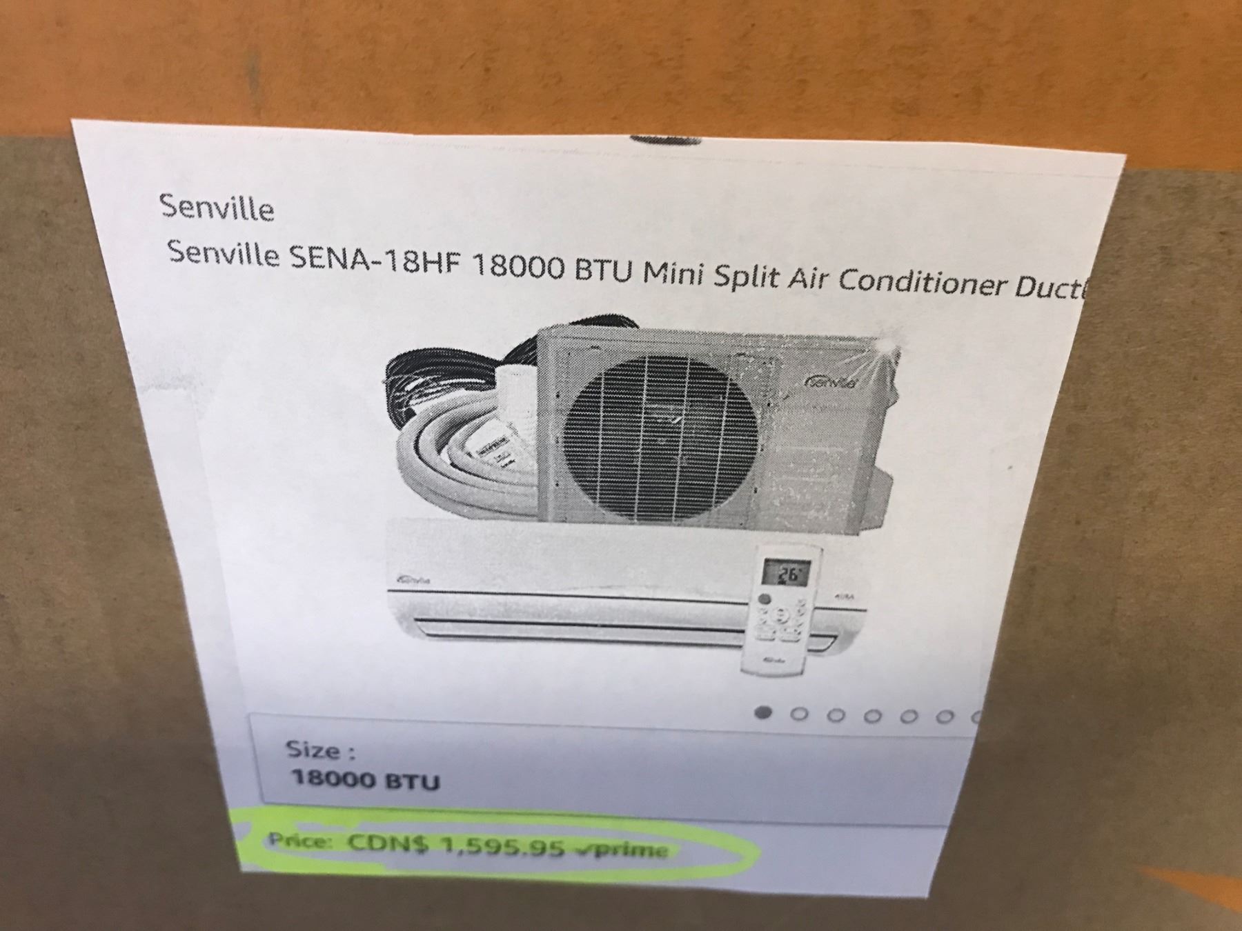 Thermopompe 12000 Btu Senville AURA 18000 BTU Mini Split Multi Zone Air ...