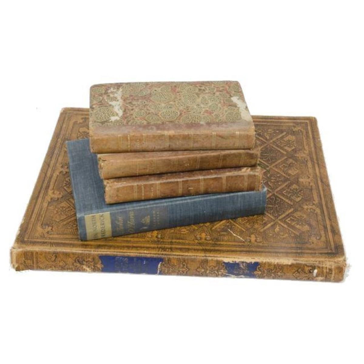 Five Books including "Italy" by Lady Morgan