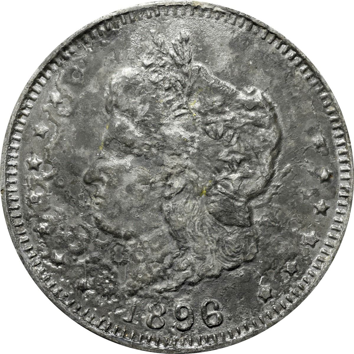 1896 Bryan Money. 16 to 1 NIT. Zerbe-62. Type Metal. 90 mm. Overall ...