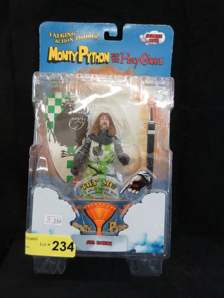 Vintage Talking Monty Python Action Figure